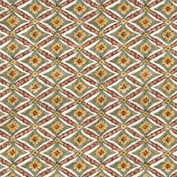 Green Diamonds and Gold Flowers – Beyond the Fold